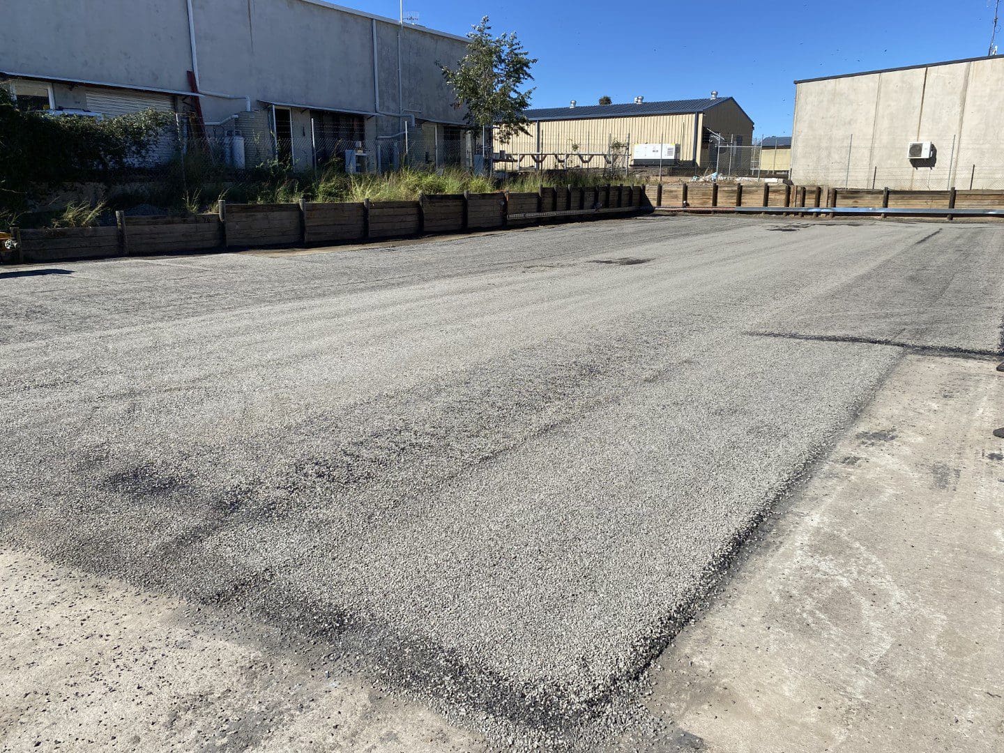 New spray sealing completed at Moranbah Workshop - Ausroad Systems Pty Ltd